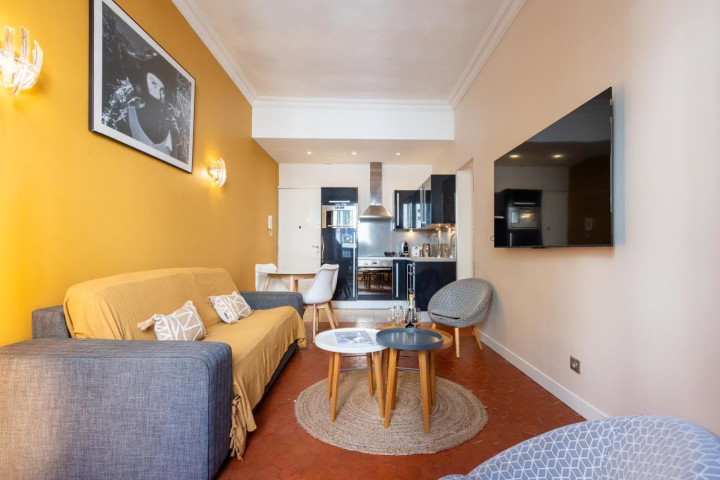 Stylish Central Cannes Apartment 2 Min From Beach - 칸