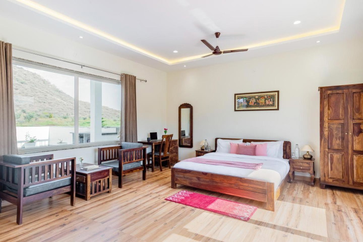 3br Abode With Plunge Pool And Monsoon Place View - 우다이푸르