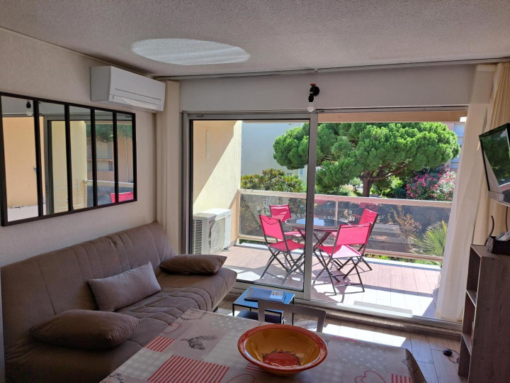 Hélios 32, T2 Climatisé, Parking, 500m Plage - Marseillan