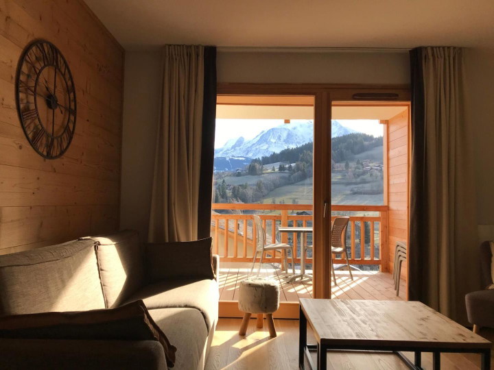 Luxury 2 Bedroom Apartment With View Of Mont Blanc - Megève