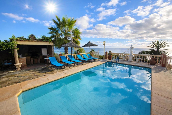 Luxury Andalusian Villa With Panoramic Mediterranean Sea Views & Private Pool & Multi-level Gardens - Costa del Sol