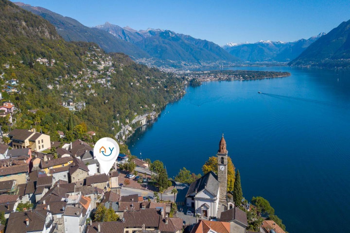 Yellow View Apartment - Ronco S Ascona - Happy Rentals - Switzerland