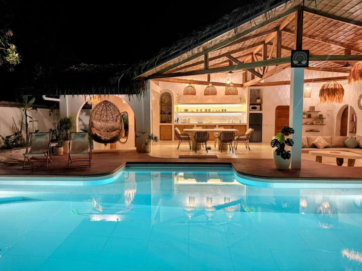 Large Pool & Tropical Garden - Isla Serena - - 艾爾尼多