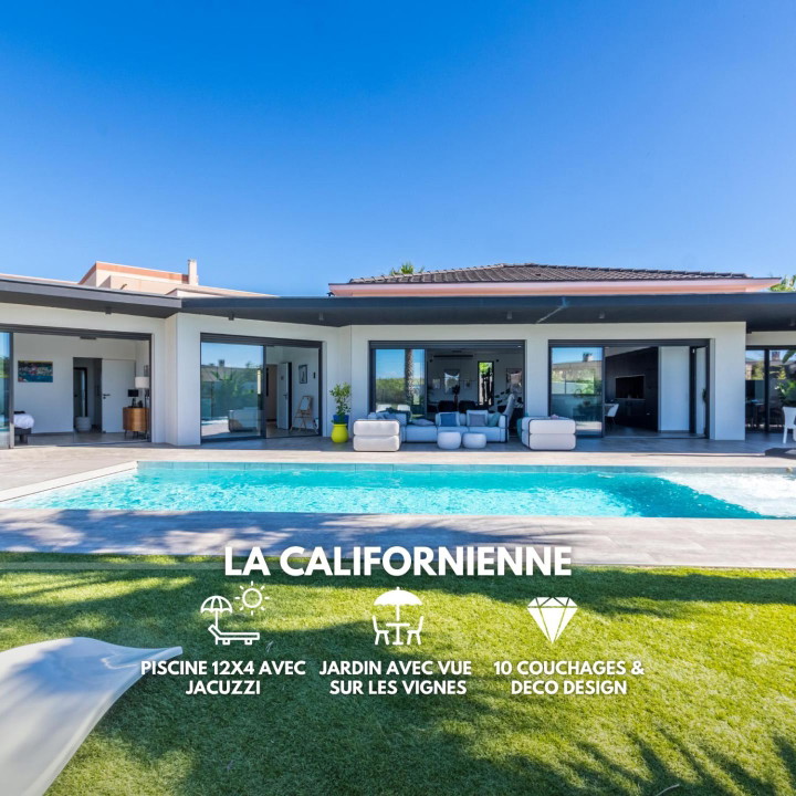 La Californienne - Villa Contemporaine Design - Béziers