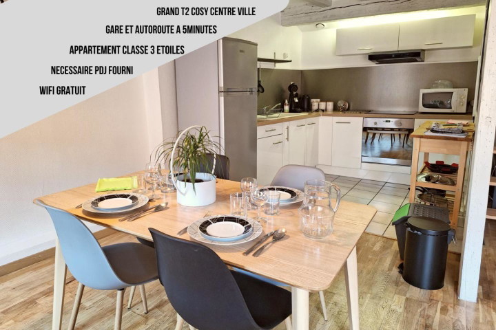 La Porte De La Dombes - Centre Ville - 50m2 - Classé 3 éToiles - Chassieu
