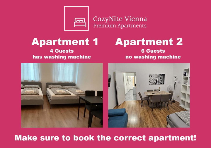 Cozynite Premium Apartment Hauptbahnhof 1+2 - Vienne