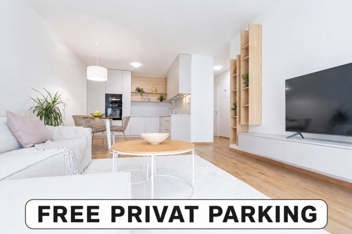 Apartmán Al-garden S Private Garage Parking Free, 5 Min Pešo Do Centra - Košice