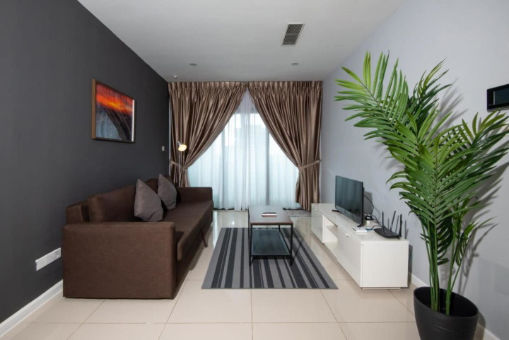 High Floor Suasana Suites 5 In Jb City With Wifi - Johor Bahru
