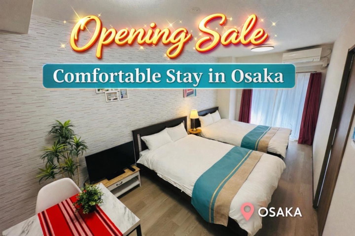1101 Newly Built Stay Perfect For Families! Just 1 Min To Kuromon Market, 8 Min Walk To Dotonbori, 9 Min To Shinsaibashi! - Osaka