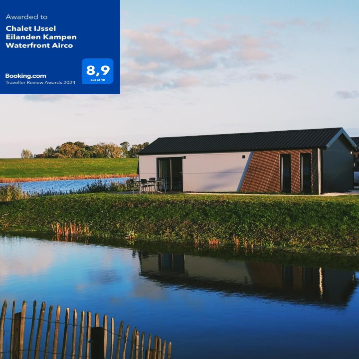 Familien Und Angelurlaub Overijssel Chalet Direkt Am Wasser Mit Eigenem Bootsteg - Kampen, Netherlands