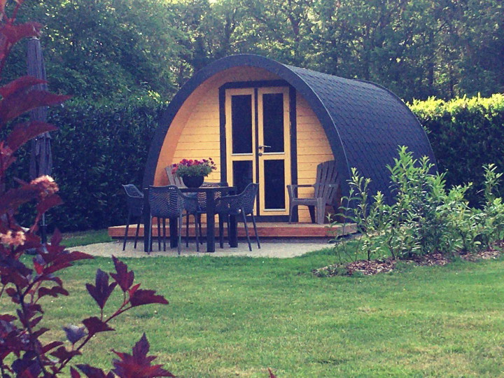 Luxe Woodlodge In Bosrijke Omgeving Incl Eigen Douche En Keuken - Netherlands