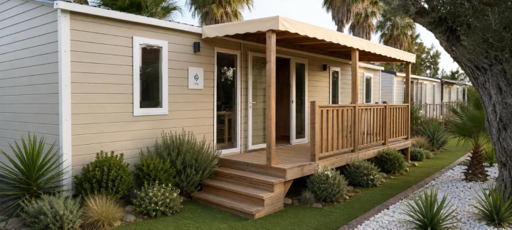 Mobil-home 6 Personnes Camping 5 éToiles Le Marisol A Torreilles - Torreilles