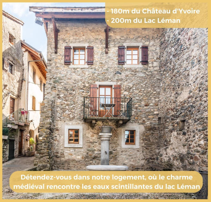 Maison En Duplex I Yvoire I Lac Léman I Médiévale - Lake Geneva