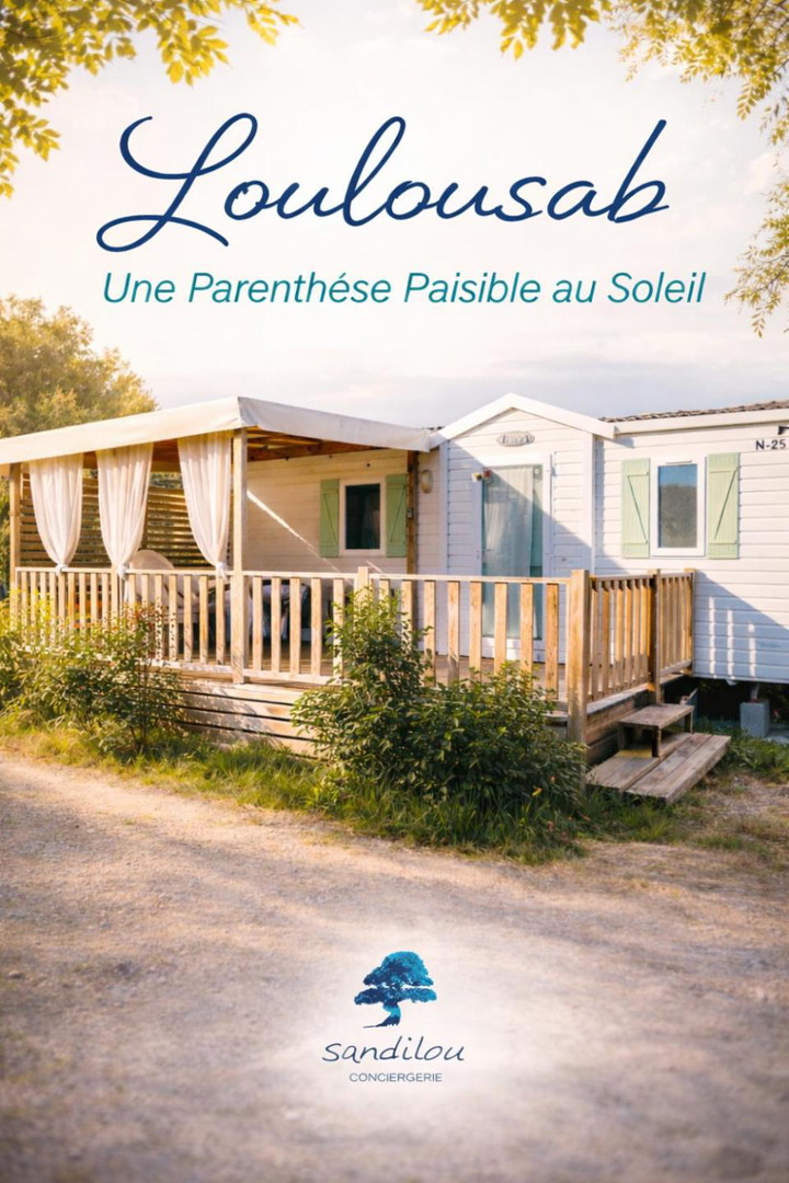Mobilhome Loulousab10 Vacances Cosy En Famille Chiens Bienvenus - La Franqui