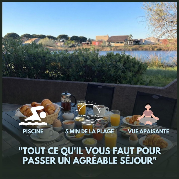 Un Matin Sur L'étang "Les Lagunes Du Soleil" - Narbonne