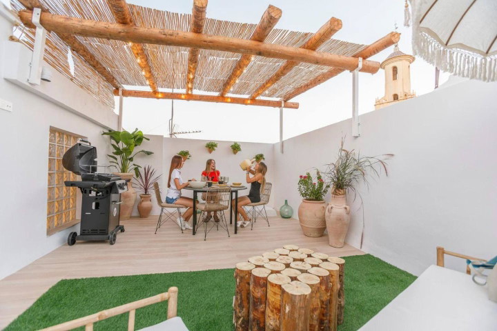 Casa Maruja Boutique Con Gran Terraza Junto Al Balneario - Fortuna