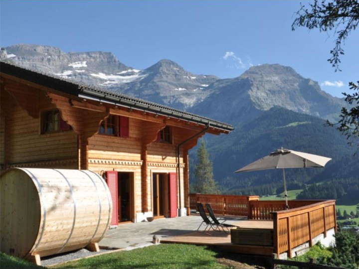 Chalet Edelweiss Stunning Glacier View - Les Diablerets