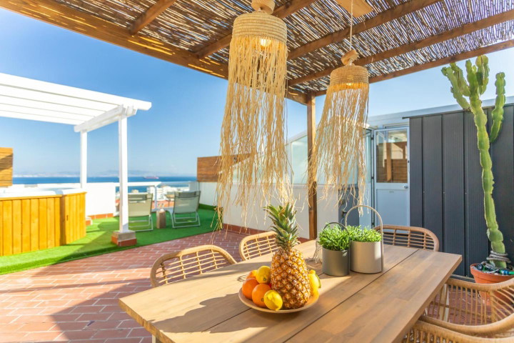 Terrace With Panoramic Views On Sea & Africa - Algeciras