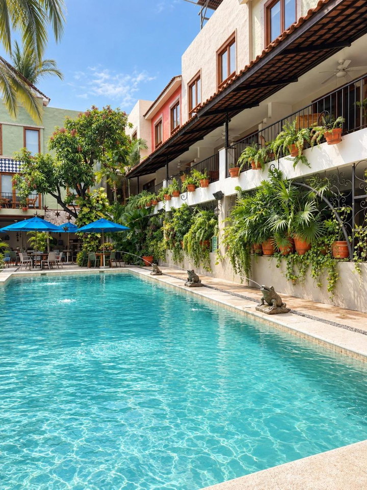Casa Lotería Sayulita - Family Boutique Hotel With Spacious Full Kitchen Suites, Restaurant, Rooftop Yoga, Pool & Free Parking - 3 Min To Beach - Sayulita