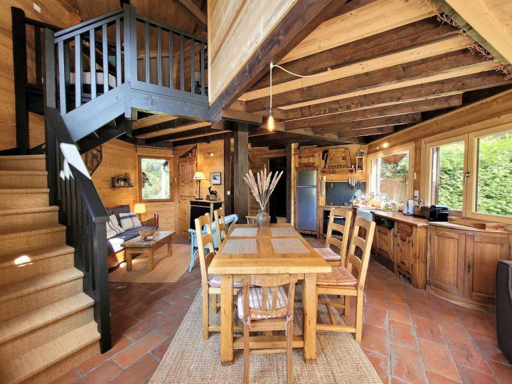 Chalet Alpine Cosy Aux Gets, 6 Pers, Terrasse Sud Exposée - Les Gets