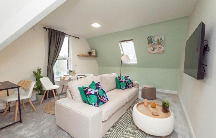 Apartment Sleeps 3 - Parking - Wifi & Tv - Birmingham