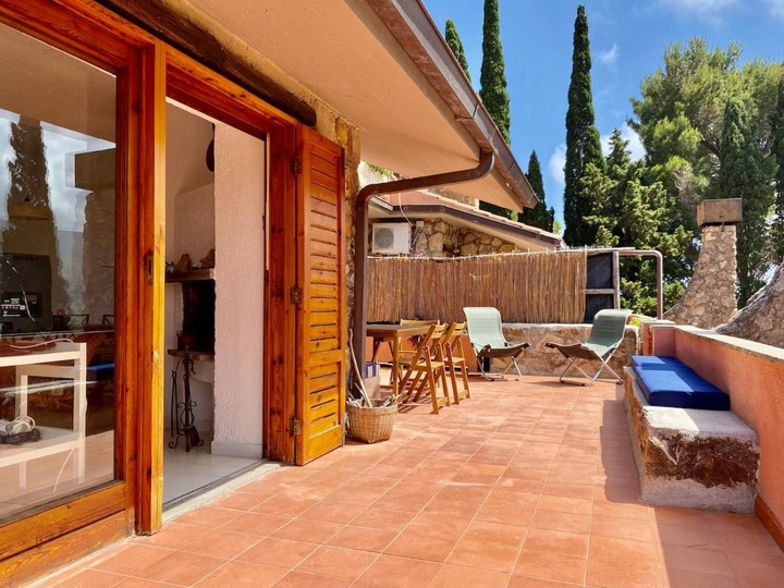 Casa Sul Poggio Pertuso Con Ampia Terrazza Panoramica Sulla Laguna Di Orbetello E Monte Argentario - Orbetello