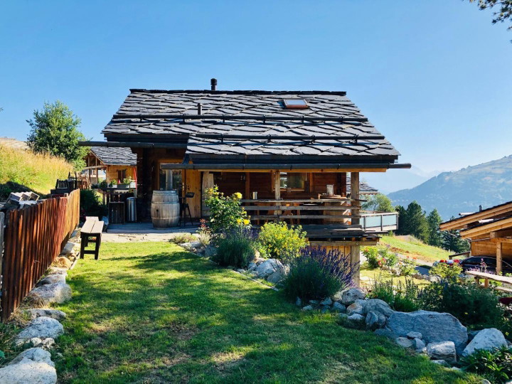 Charmant Chalet Authentique De Montagne Bleusy- Nendaz Idéal Couple Et Famille - Veysonnaz
