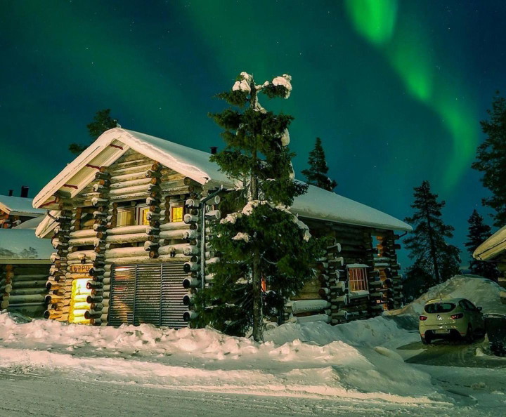 Luppo - Pine Log Villa On Utsuvaara Fell In Levi - Kittilä