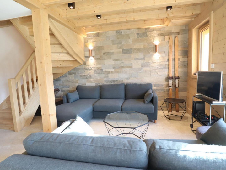 Chalet Neuf Exposé Plein Sud à 600m Des Pistes Avec Terrasse Et Parking - Avoriaz