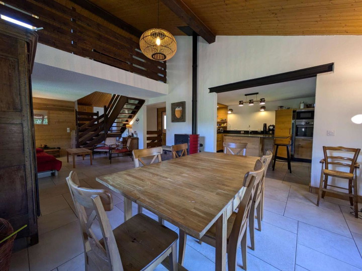 Chalet Rénové 12 Pers, 5 Ch, Parking, Poêle, Sud-ouest - Beaufort