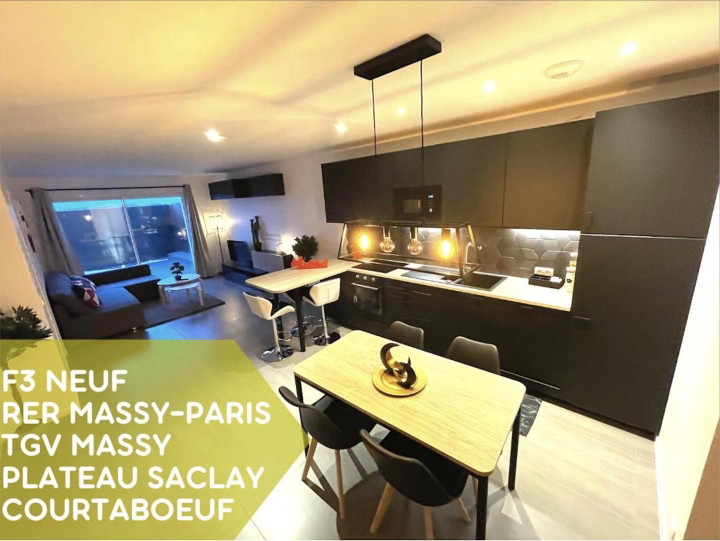 Gold Cocoon T3 74m2 Proche Centre Ville - Brétigny-sur-Orge