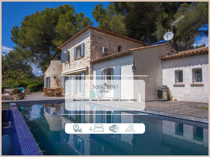 Villa D Armont - Pieds Dans L Eau - Vue Mer 180 C - Fréjus