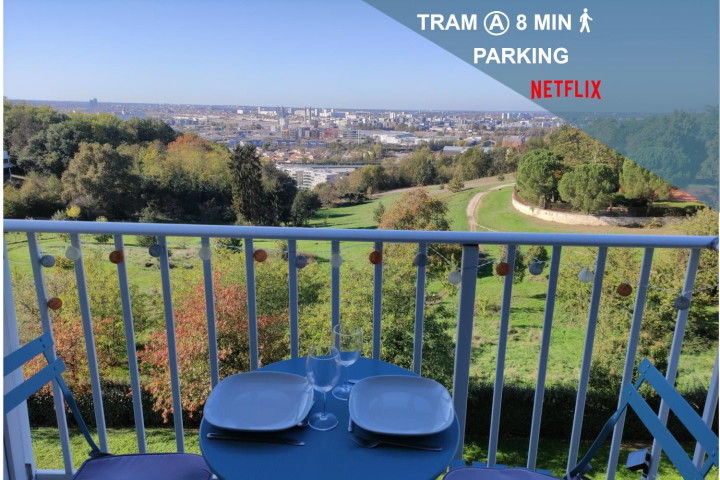 Le Panoramique - Parking, Tram A, Netflix - Lormont
