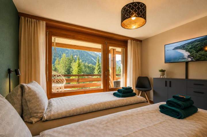 Traumhafte Alpenwohnung Mit Bergblick Balkon Wiriehorn - Adelboden