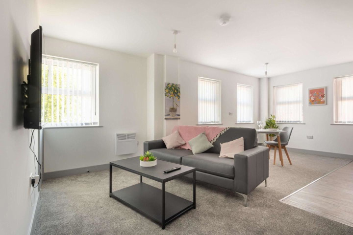 Spacious & Bright 1 Bed Flat In Central Doncaster - Doncaster