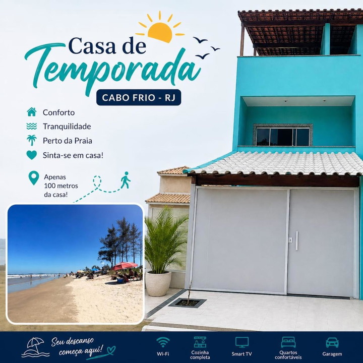 Casa Com Piscina - Cabo Frio - Cabo Frio