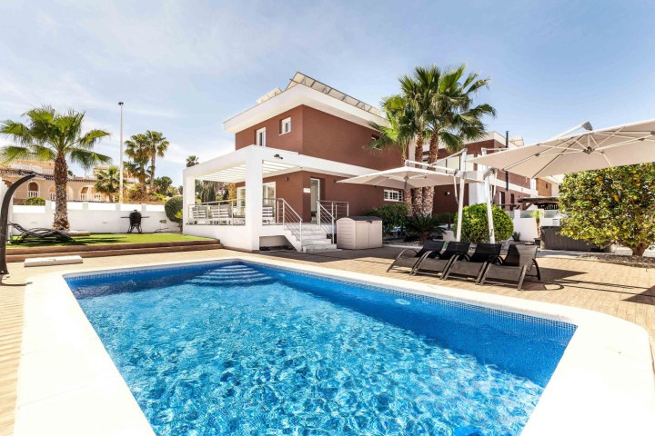 Casa Bos Orange Wellness Luxury Entire Villa Jacuzzi & Pool Gran Alacant Near Beach - Santa Pola