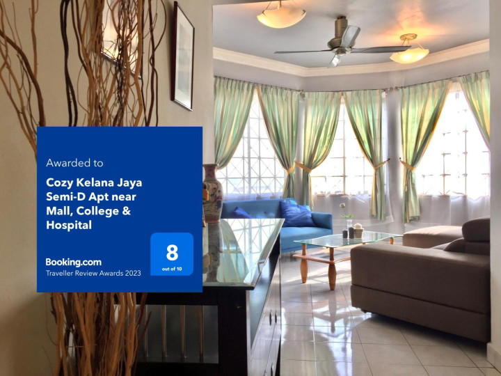 Cozy Kelana Jaya Semi-d Apt Near Mall, College & Hospital - Subang Jaya