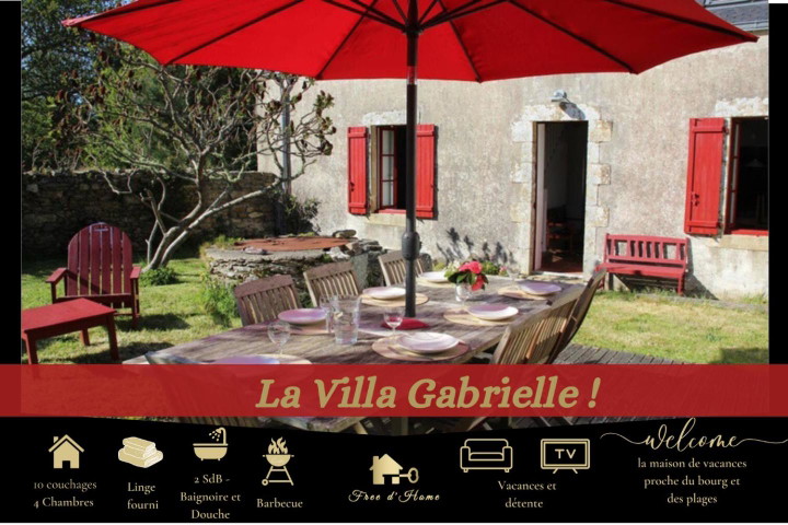 La Villa Gabrielle - Entre Bourg Et Plage - Morbihan