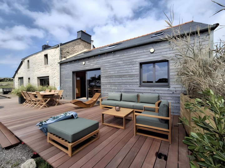 Chalet Avec Bain Nordique-terrasse - Brest, France