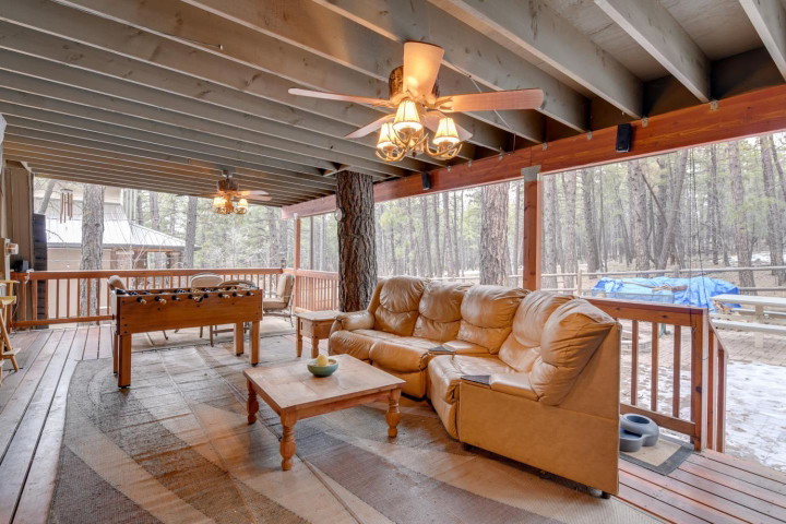 Near Hiking & Golfing: Munds Park Cabin W/ Deck! - Sedona, AZ