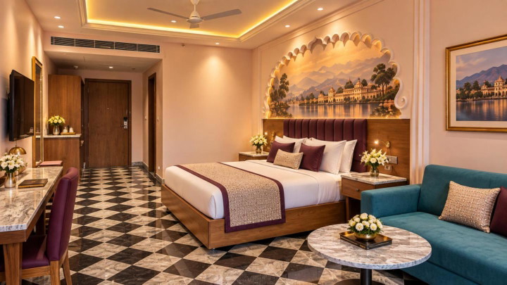 Justa Luxe Monsoon Palace - Udaipur