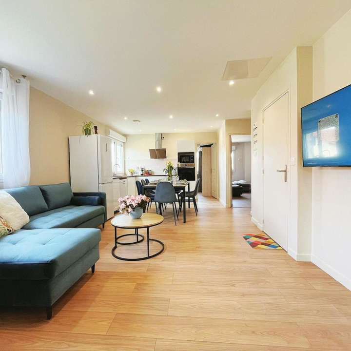 Grand Appart 130m2 - 5 Chambres Et 3 Salles De Bain Pour 13 Pers - 15 Min Disney - Parking Gratuit - Seine-et-Marne