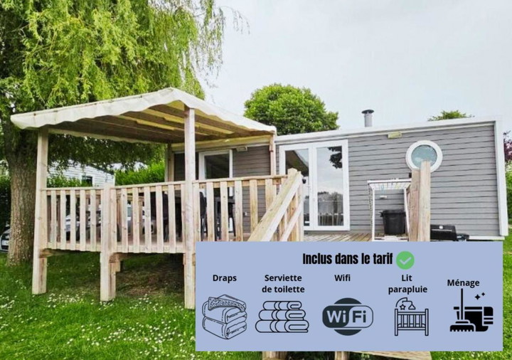 Mobil-home 4 Personnes Dans Camping 5 éToiles Proche De La Mer - Houlgate
