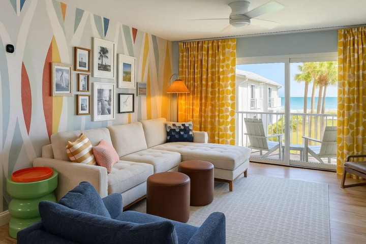 Retro Beachfront Bliss - New Smyrna Beach, FL