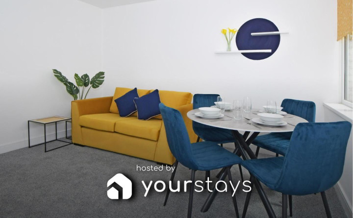 Sapphire Apartments By Yourstays - Comfy 1 Bedroom Apartments In Crewe - Staffordshire