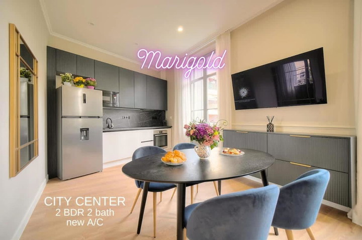 Marigold - 2 Bed 2 Bath - Ac - 8 Min From Palais - Cannes