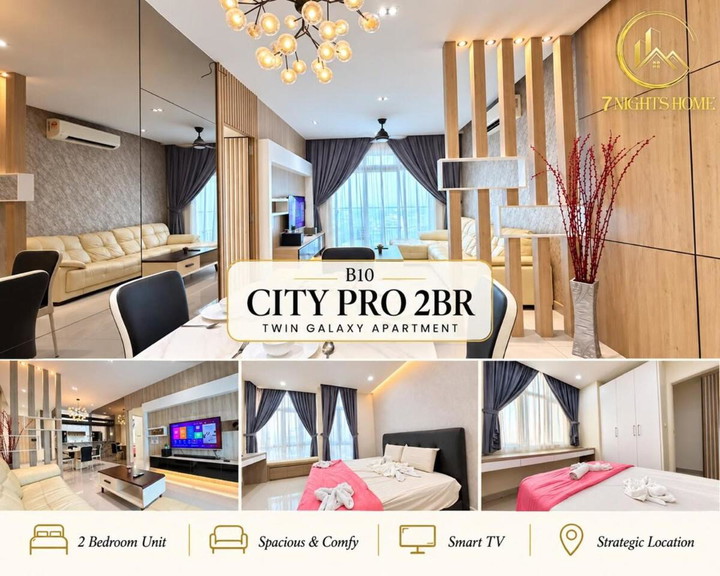 B10 City Pro 2br Twin Galaxy Apartment - Bukit Panjang