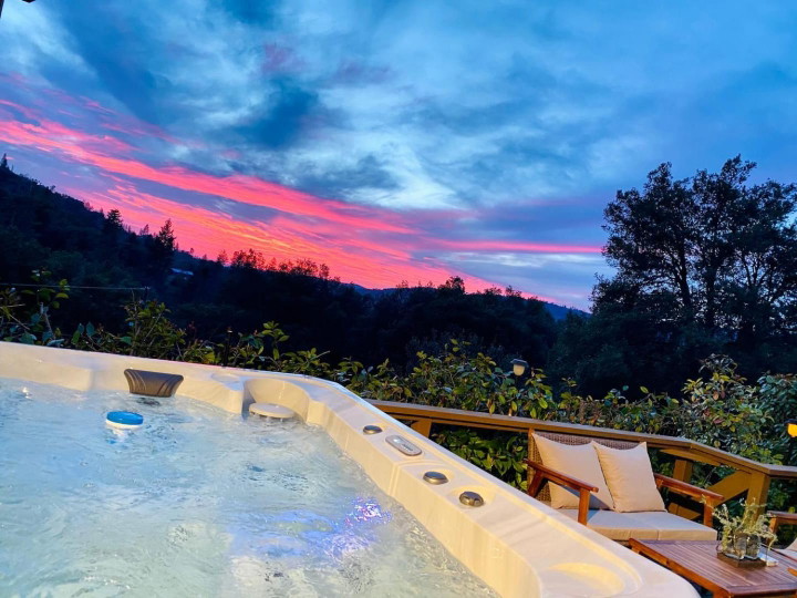 Cozy Cabin Near Yosemite & Bass Lake, Breathtaking Views & Private Hot Tub, Bbq, Nature Getaway - Califórnia