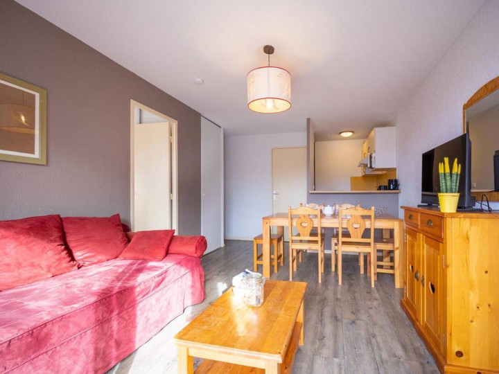 Appartement Cosy Pour 6 Personnes Avec Balcon, Parking Et Accès Aux Pistes - Peyragudes
